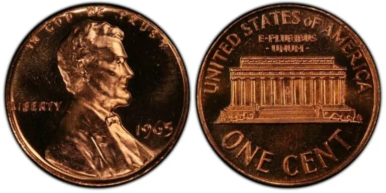1965 Lincoln Memorial Penny Value (Rare Errors & Varieties)